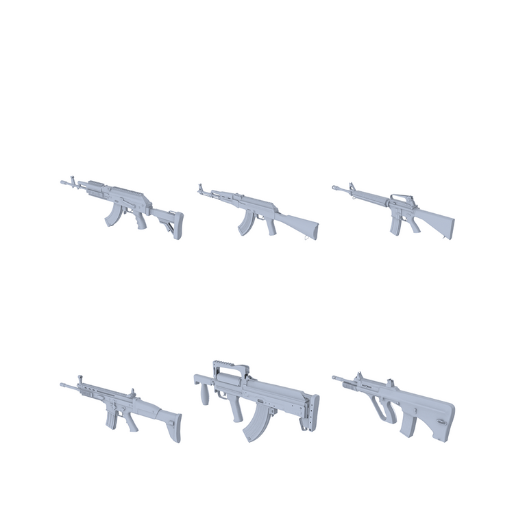 New Arrivals | Modern Tactical / Wasteland / Retro Gun 3D Printed Mode ...