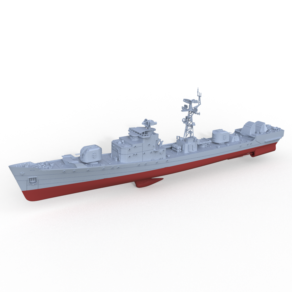 SSMODEL 627S Military Model Kit Soviet Mirka-Class I SKR-7 Frigate Ful ...