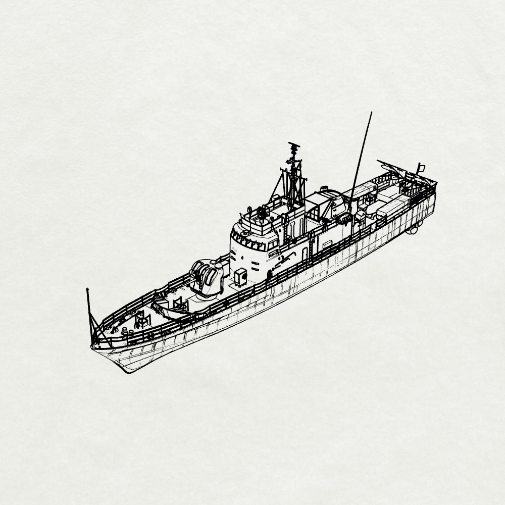 SSMODEL SSC771 Military Model USN PGM-59 Class Kim Qui (HQ 605) Water ...